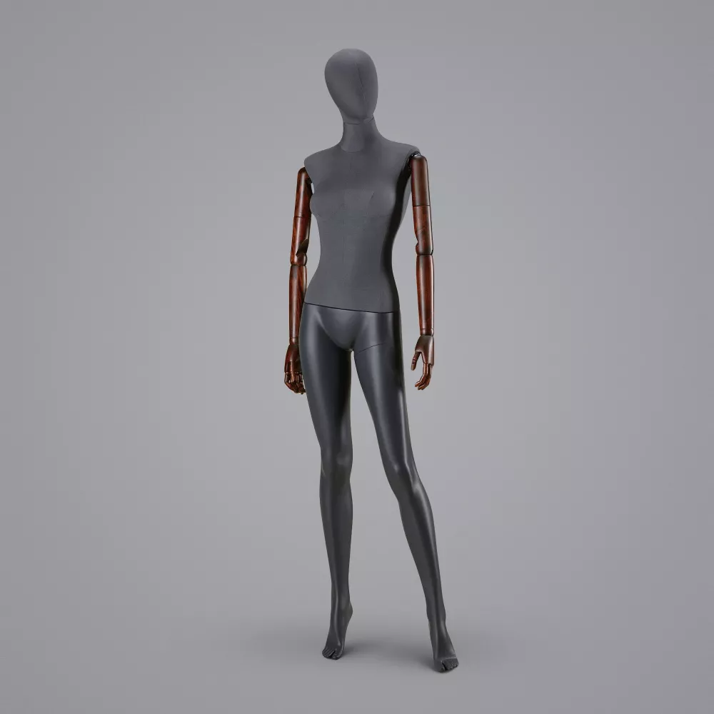 ATF-G2 female mannequin with articulated arms - MORE Mannequins Ltd.